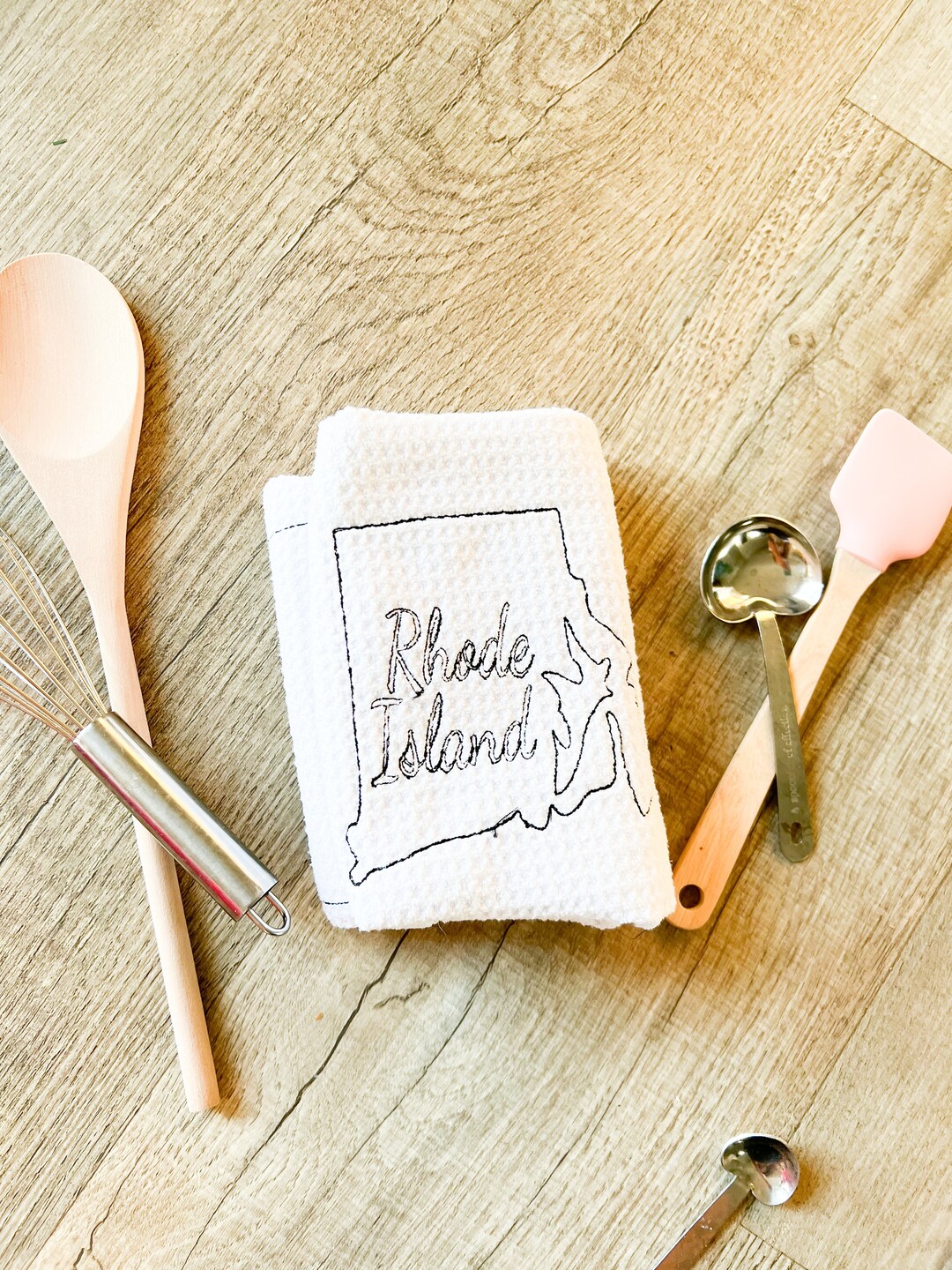 Rhode Island State Map Decorative Hand Towel, State Hand Towel, State ...