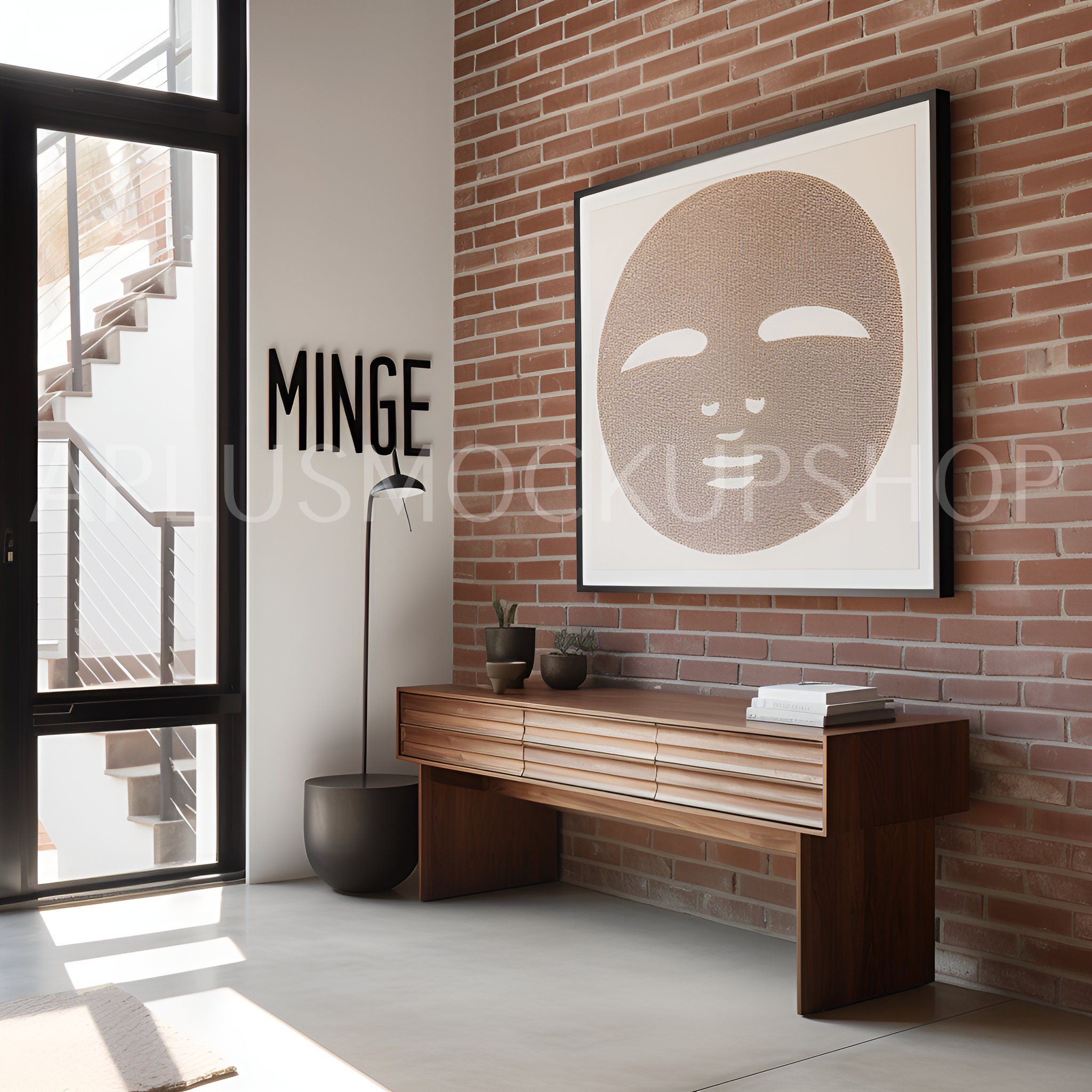 Mockup MCM Mockup Painting Mockup Poster Wall Art Mockup MCM Mockup ...