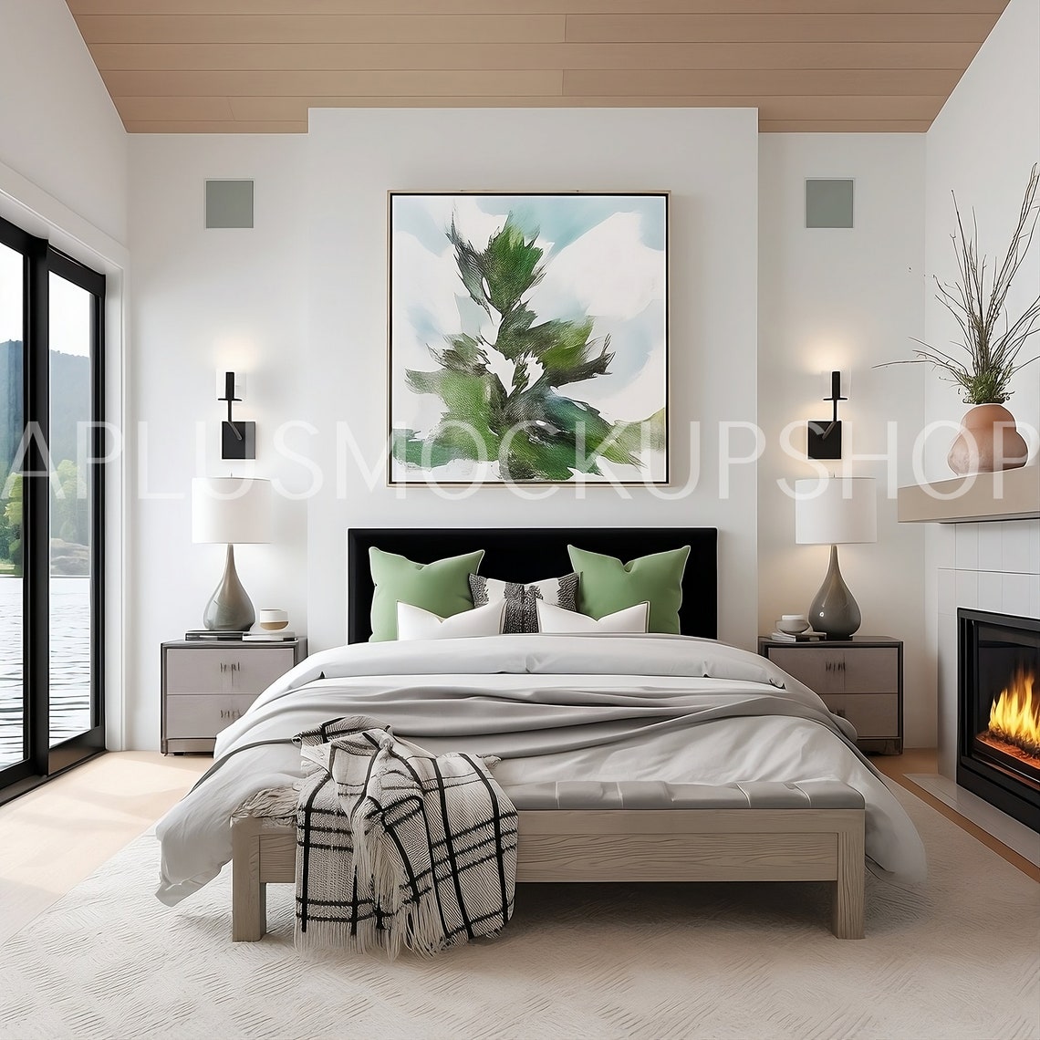 Coastal Master Wall Art Mockup Bundle Set 1 20,frame Mock Up, Modern ...