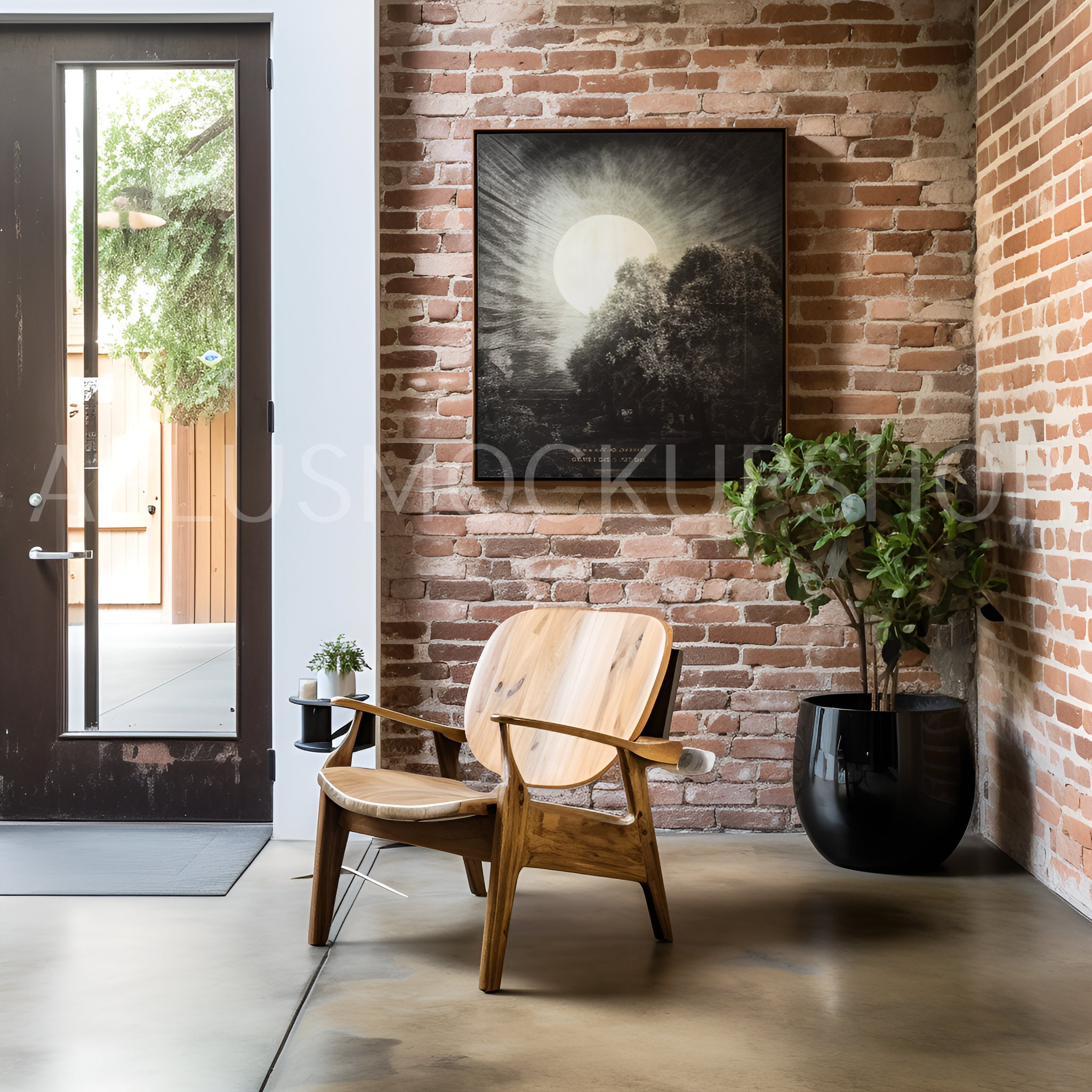 Mockup MCM Mockup Painting Mockup Poster Wall Art Mockup MCM Mockup ...