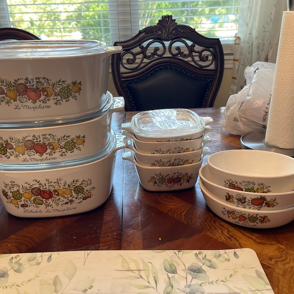 Rare Vintage Corningware Collectibles - Etsy