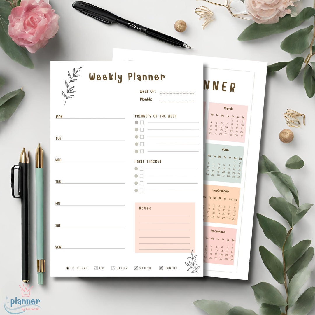 2024 Planner Printable PACK! Get Organized With Our Printable BUNDLE ...