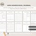 Kids Homeschool Journal, Child Learning Notebook, Student Education ...
