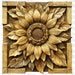 3D LASER ILLUSION, Sunflower - Etsy