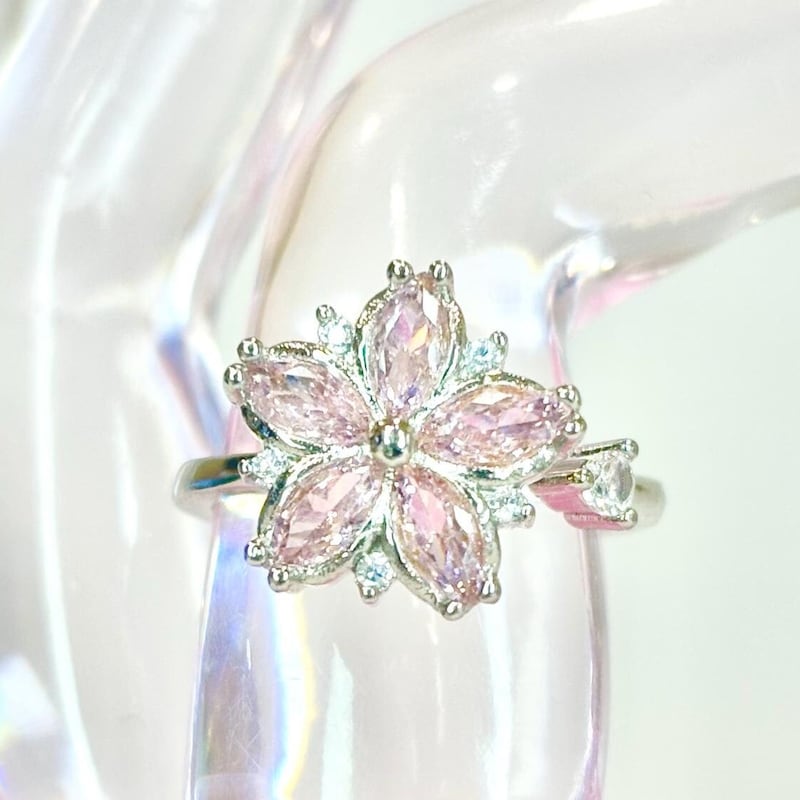 Cherry Blossom Ring - Etsy