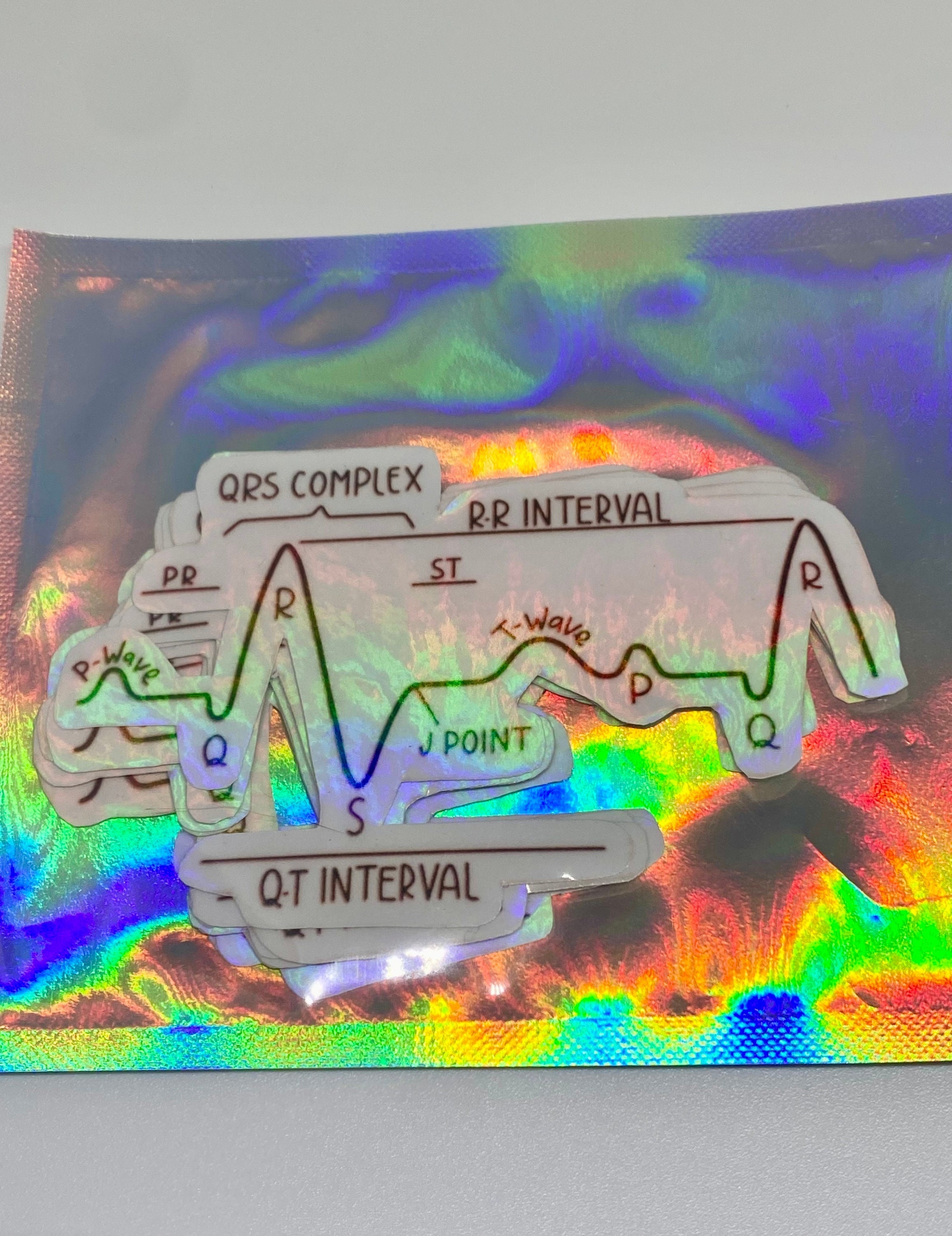 EKG Parts Sticker - Etsy