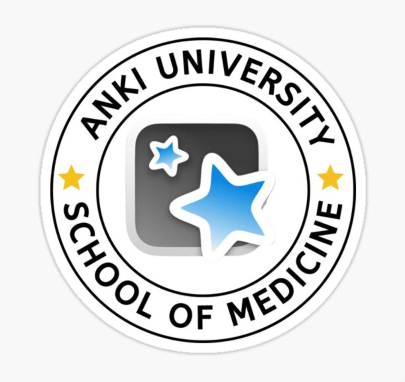 Anki University School of Medicine Sticker: Medical Student Gift - Etsy