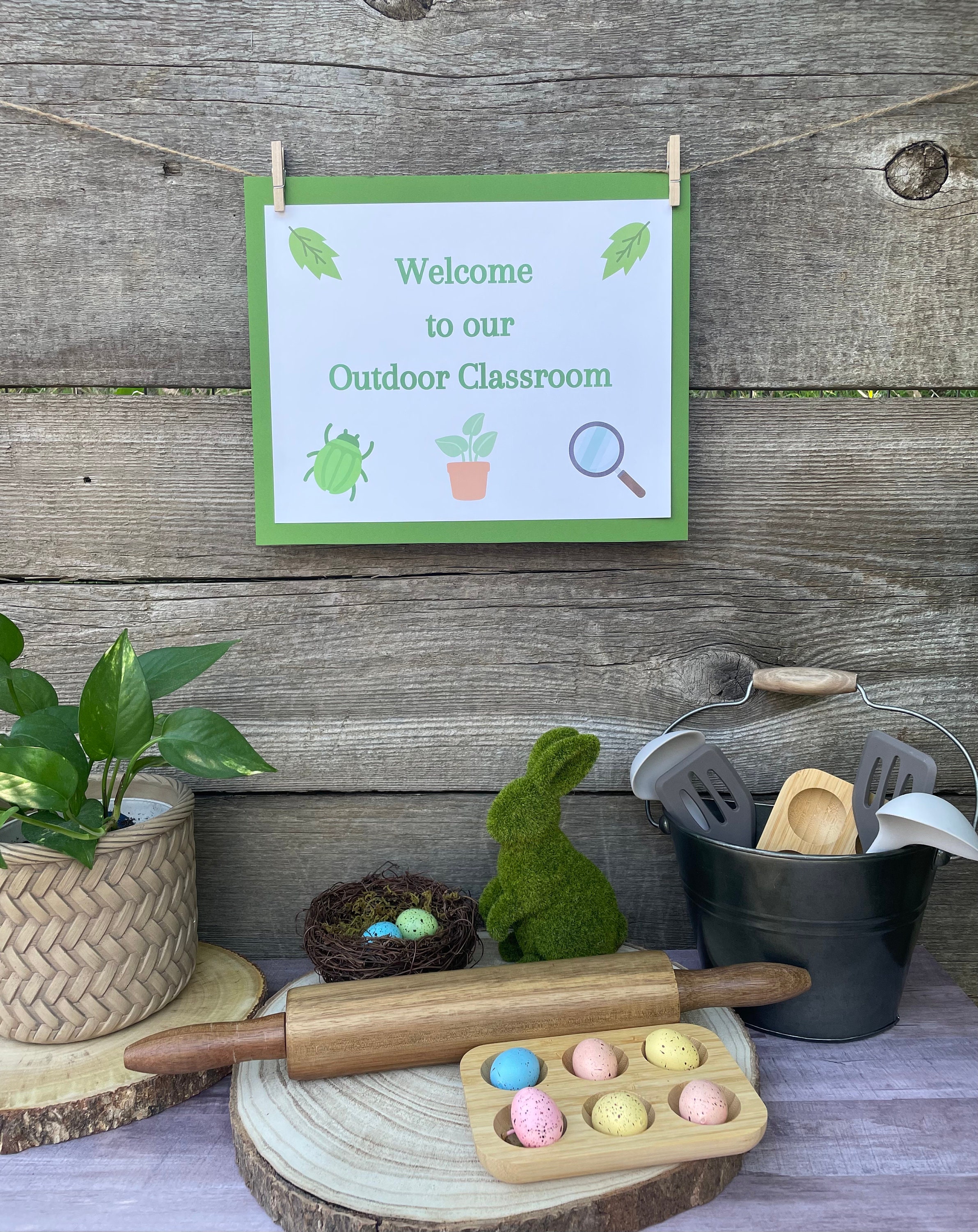 Mud Kitchen Signs/ Mud Kitchen/ Preschool Printable/ Outdoor/ - Etsy