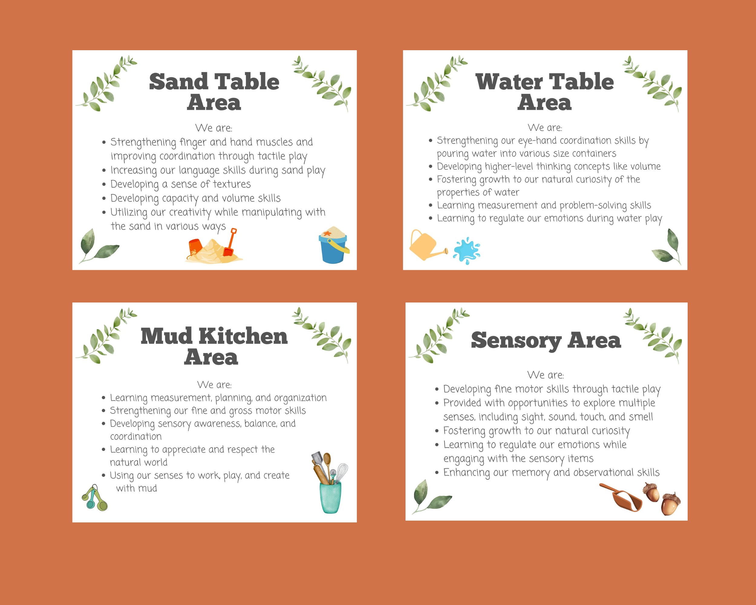 Classroom Center Signs, Digital Downloads, Daycare Signs, Preschool ...