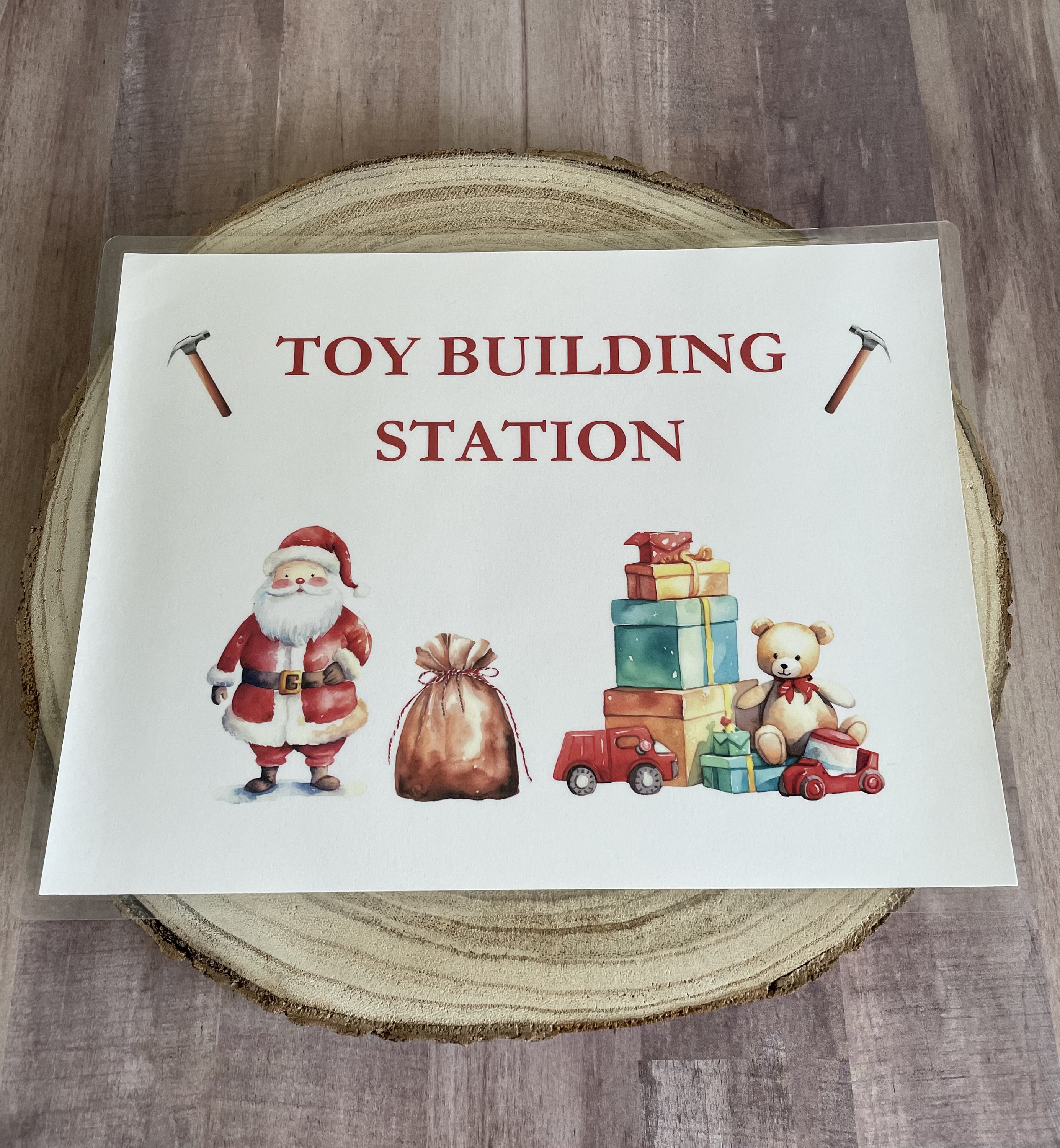 Dramatic Play Area, Santa's Workshop Pretend Play, Daycare Digital ...