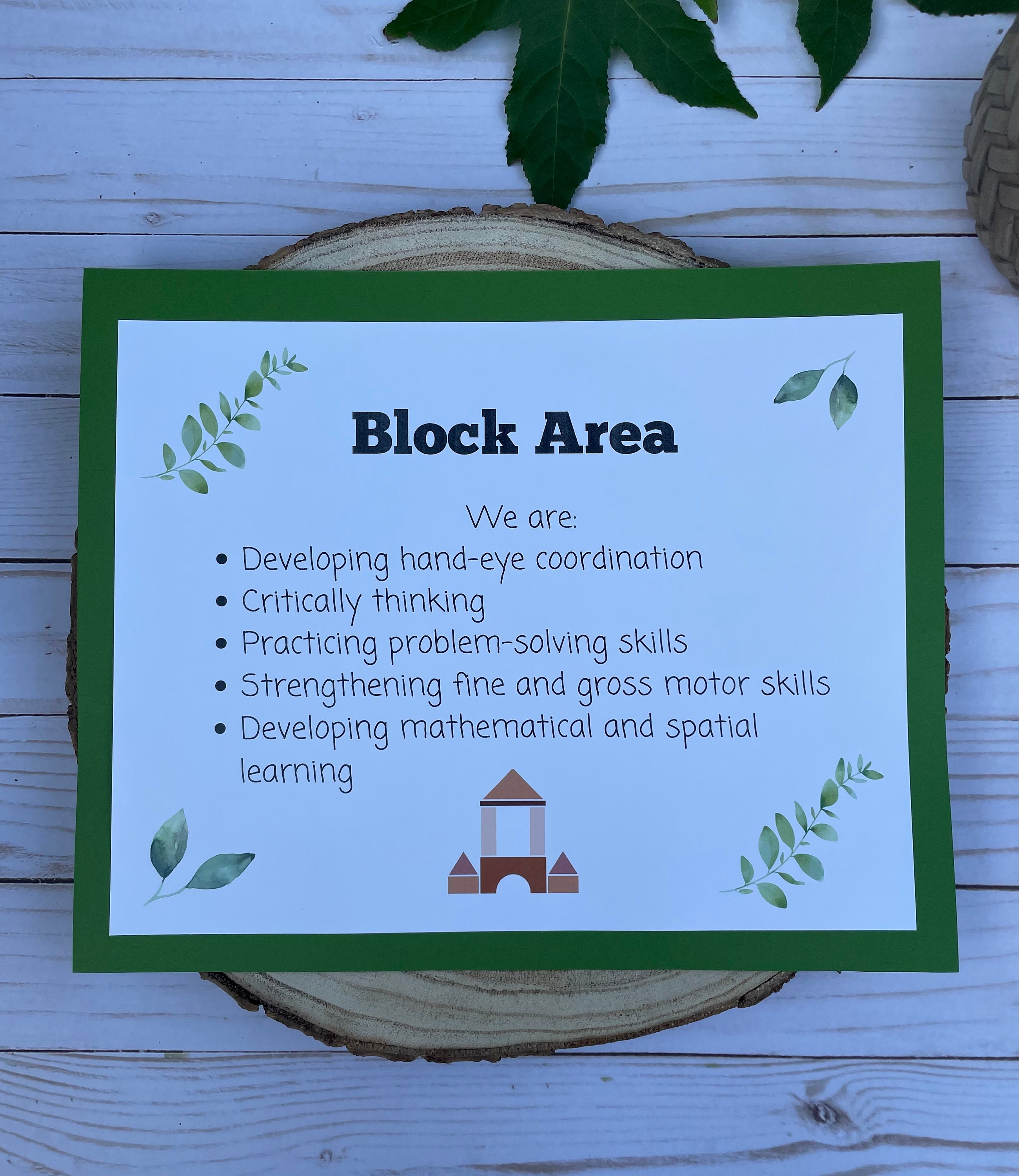 Preschool Printables/ Classroom Signs/ Daycare Signs/nature /outdoors ...