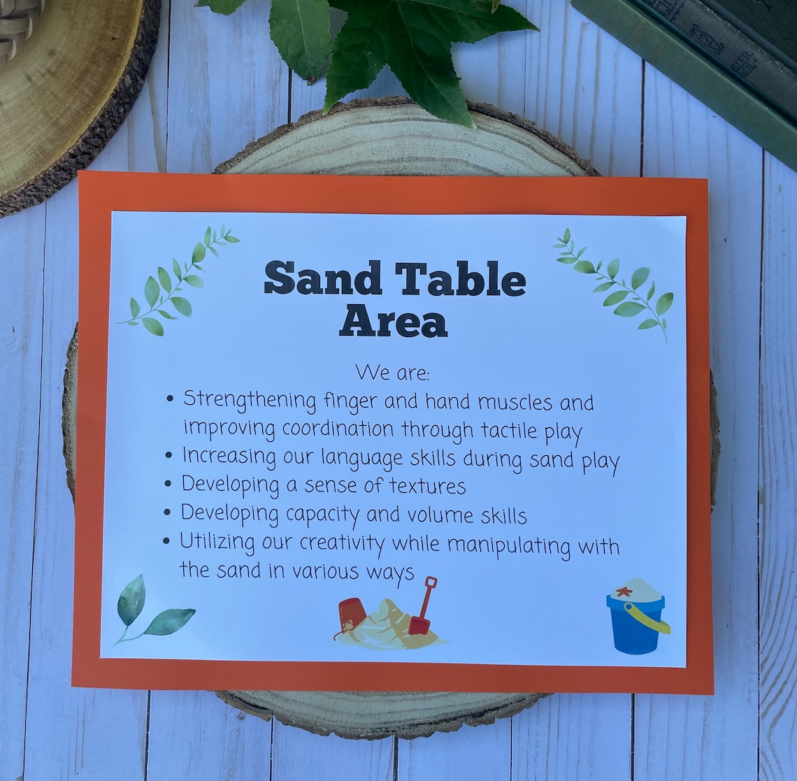 Sensory Center Signs, Digital Download, Sensory Play, Sand Table Area ...