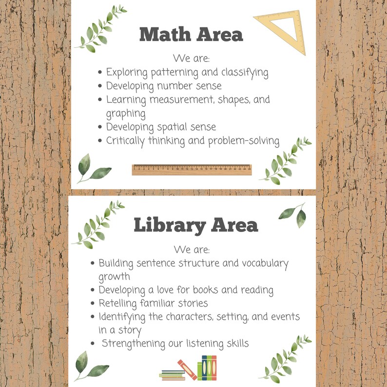 Teacher Signs, Center Signs Classroom, Digital Download, Daycare Center ...