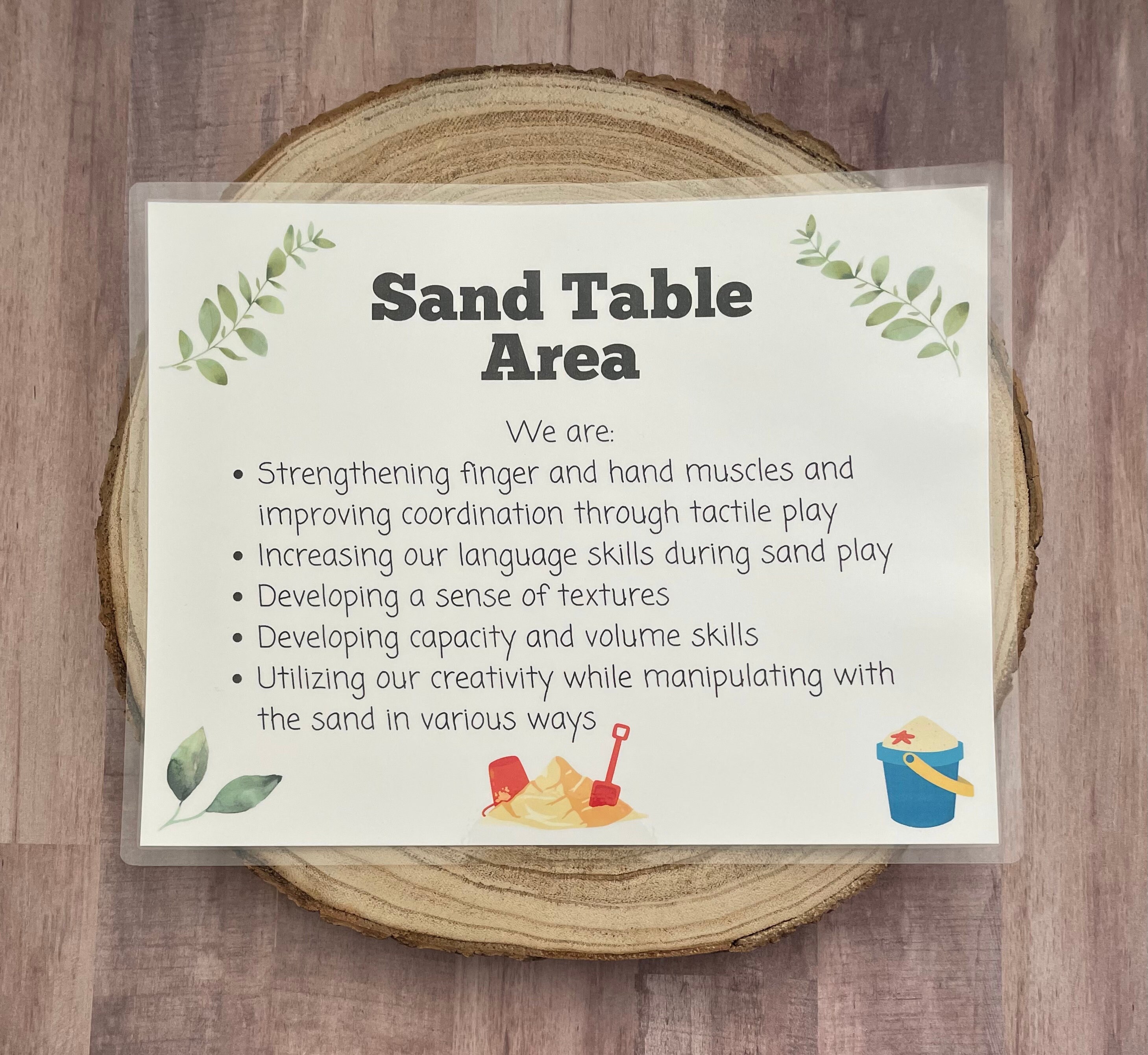 Sensory Center Signs Classroom, Digital Downloads, Sensory Play ...