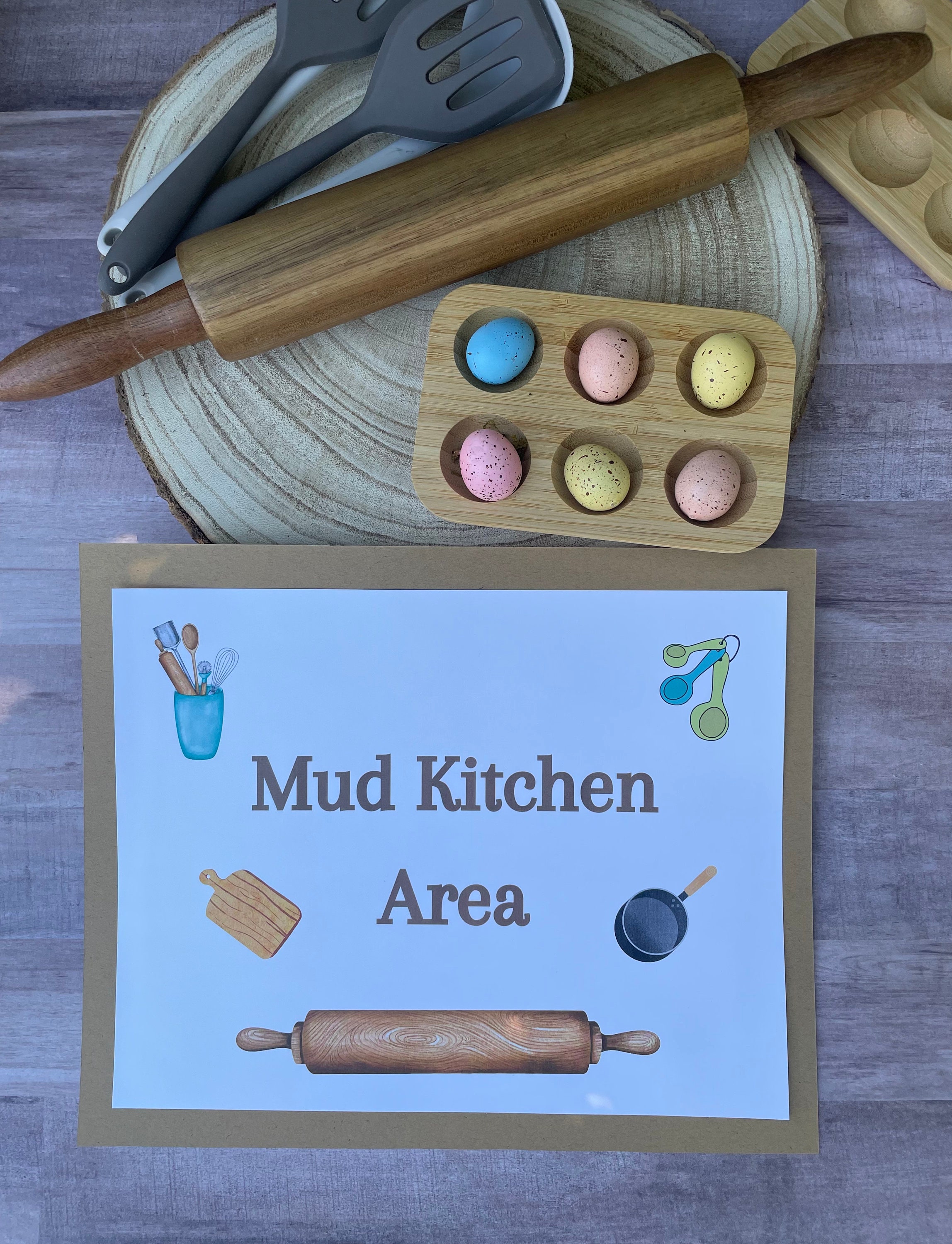 Mud Kitchen Signs/ Mud Kitchen/ Preschool Printable/ Outdoor/ Nature ...