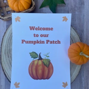 Dramatic Play/ Pretend Play/ Pumpkin Patch/ Preschool Printables ...