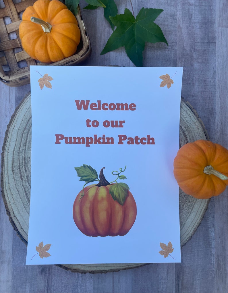 Dramatic Play/ Pretend Play/ Pumpkin Patch/ Preschool Printables ...