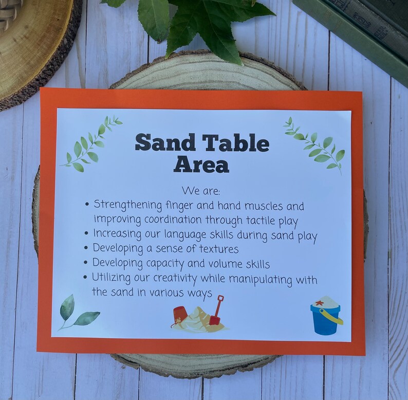 Classroom Center Signs, Digital Downloads, Daycare Signs, Preschool ...