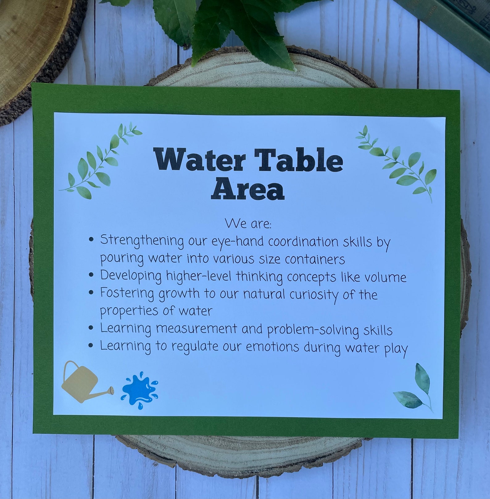 Sensory Area, Center Signs Classroom, Sensory, Digital Downloads ...