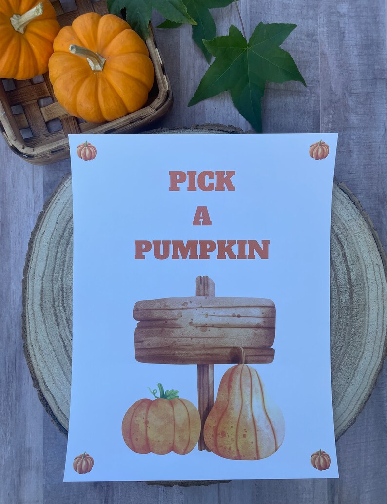 Dramatic Play/ Pretend Play/ Pumpkin Patch/ Preschool Printables ...