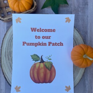 Dramatic Play/ Pretend Play/ Pumpkin Patch/ Digital Download/ Fall ...