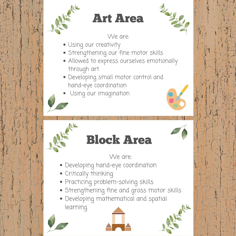 Preschool Printables/ Classroom Signs/ Daycare Signs/nature /outdoors ...