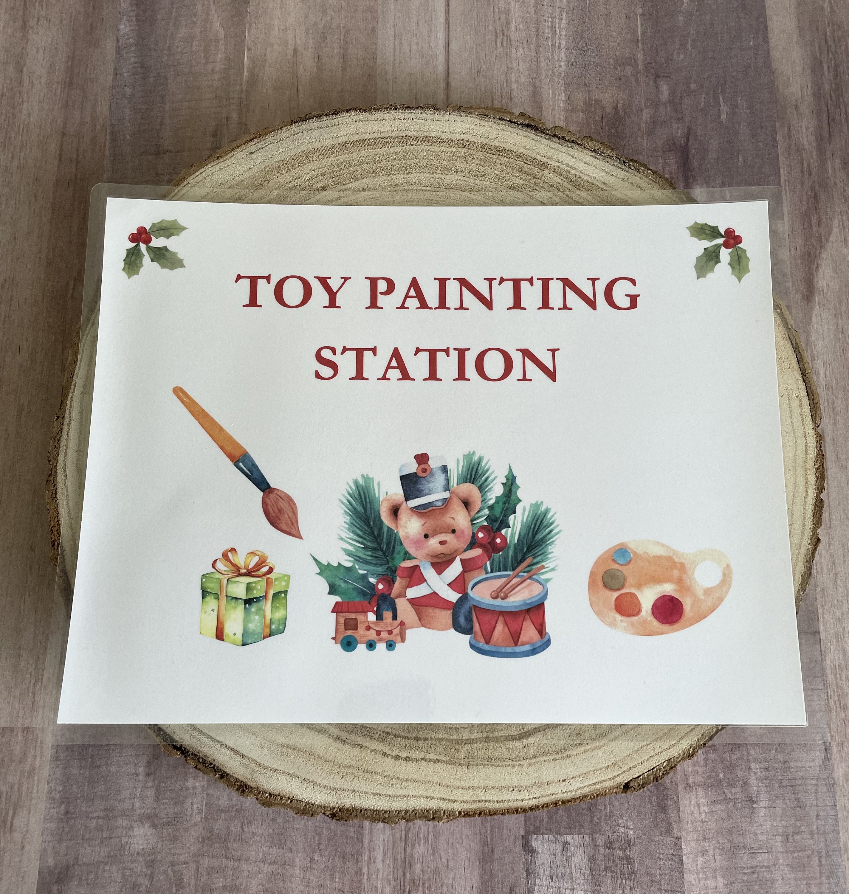 Dramatic Play Area, Santa's Workshop Pretend Play, Daycare Digital ...