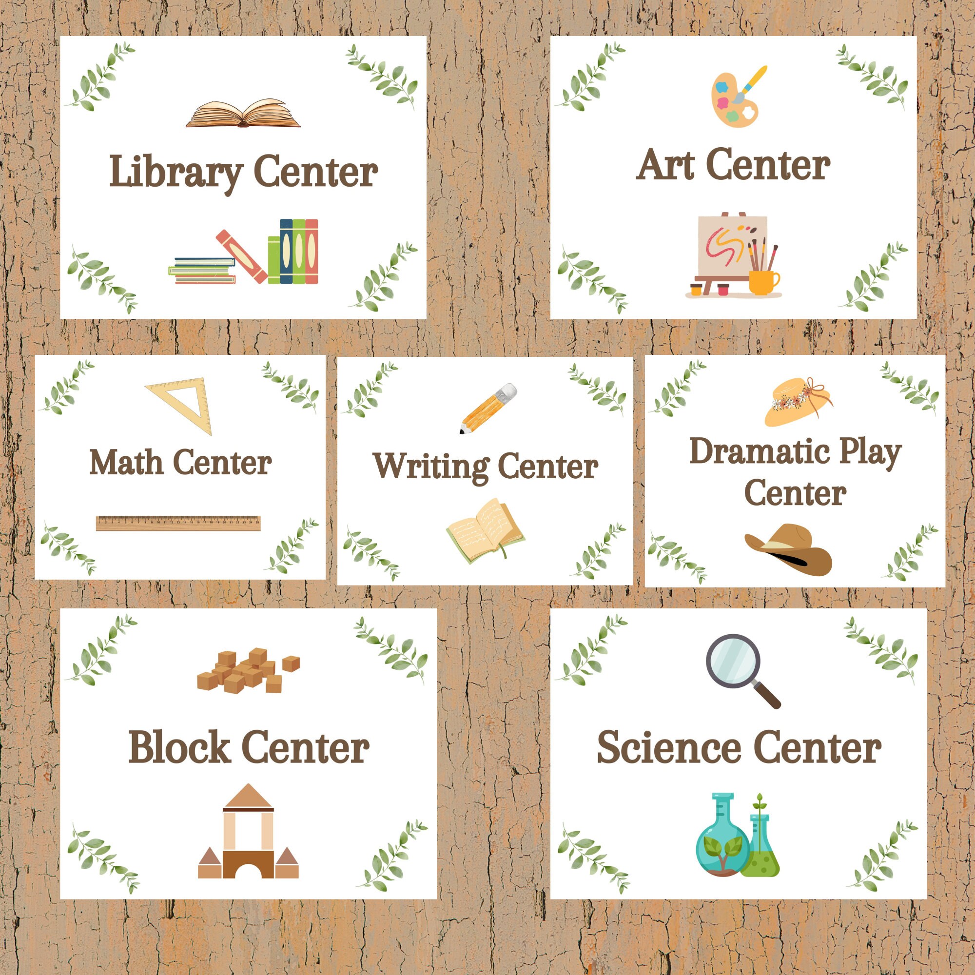 Center Signs Classroom, Classroom Decor, Classroom Signs, Preschool ...