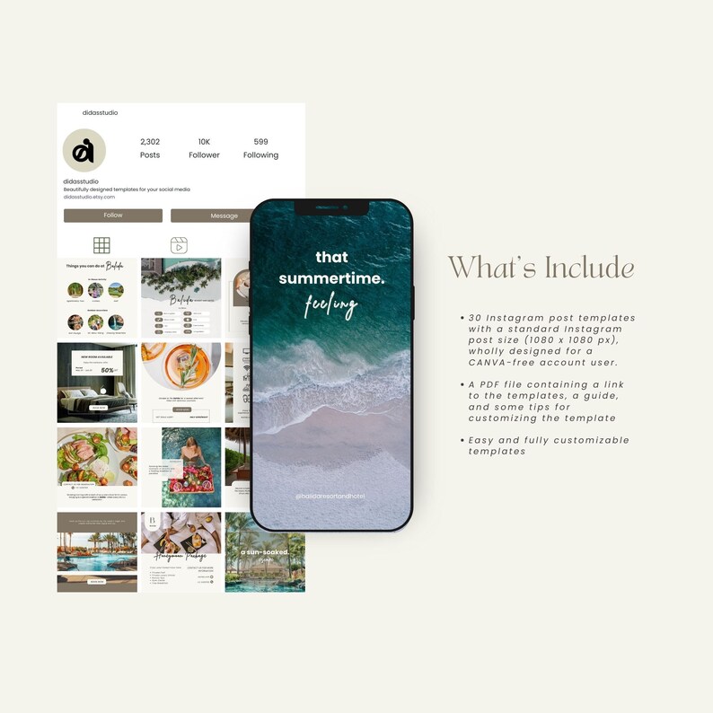 Luxury Resort and Hotel Instagram Posts, Property Social Media, Resort ...