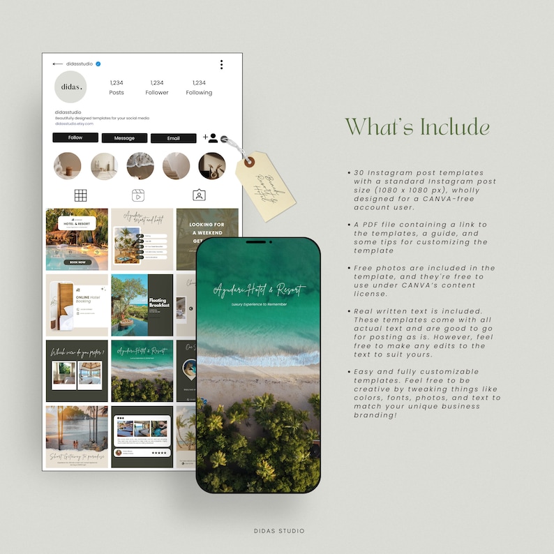 Beach Hotel and Resort Instagram Posts, Resort Instagram Posts ...