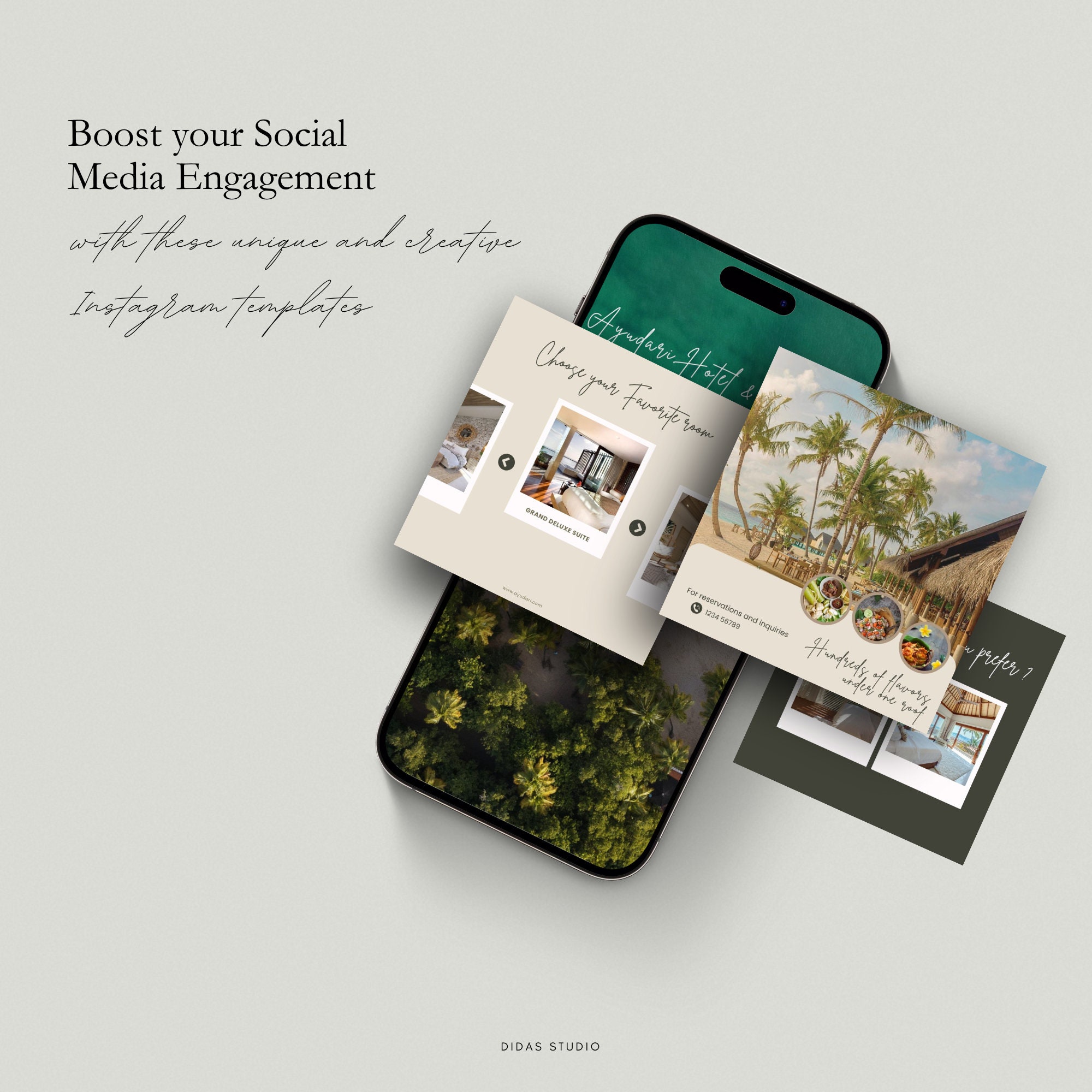 Beach Hotel and Resort Instagram Posts, Resort Instagram Posts ...