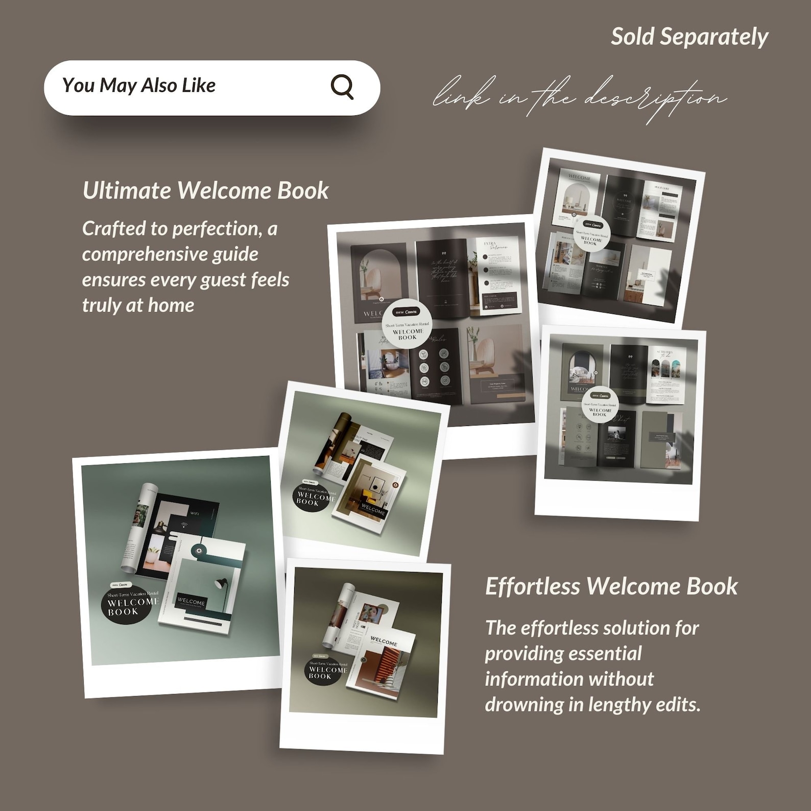 Editable Guests Welcome Card Template for Vacation Rental, Airbnb ...