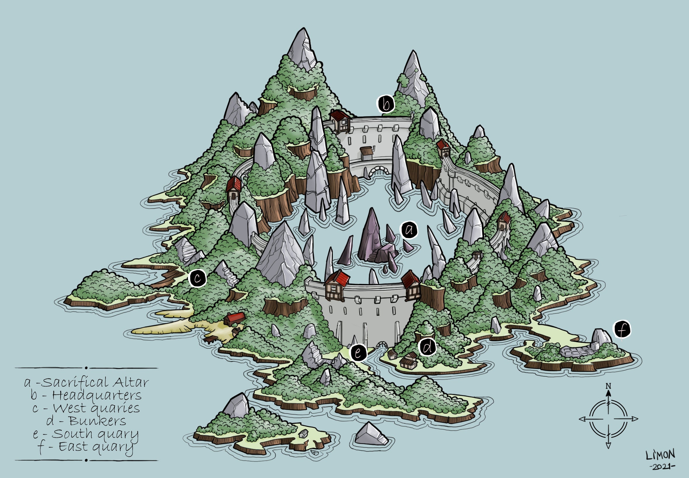 Custom Fantasy Maps - Etsy