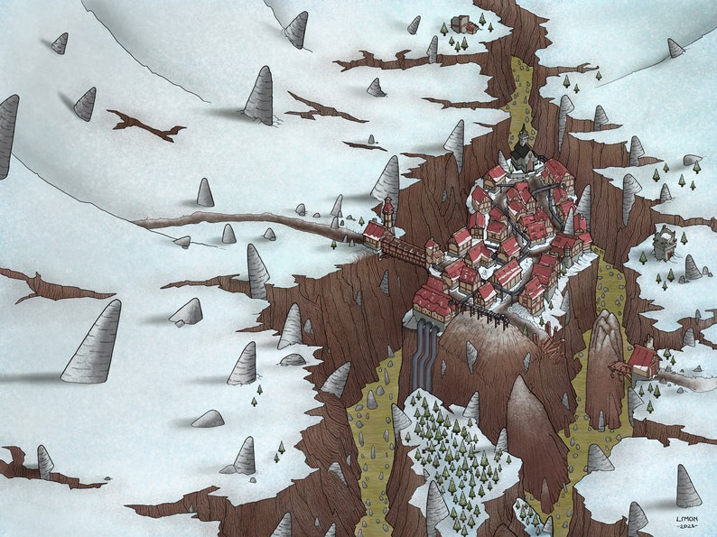 Custom Fantasy Maps - Etsy