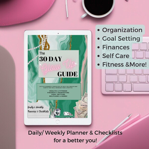 Glow up Guide - Etsy