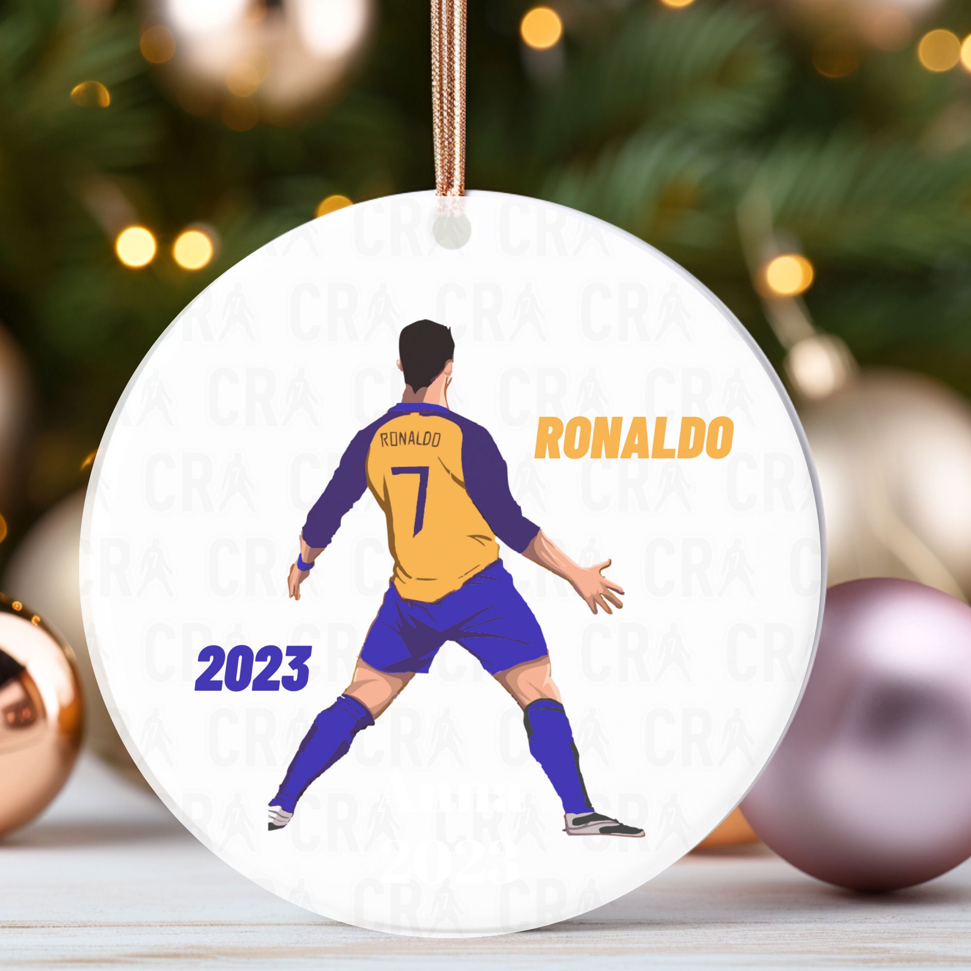 Soccer Team Ronaldo Style Siuuu Jersey CR7 Number Uniform Christmas ...