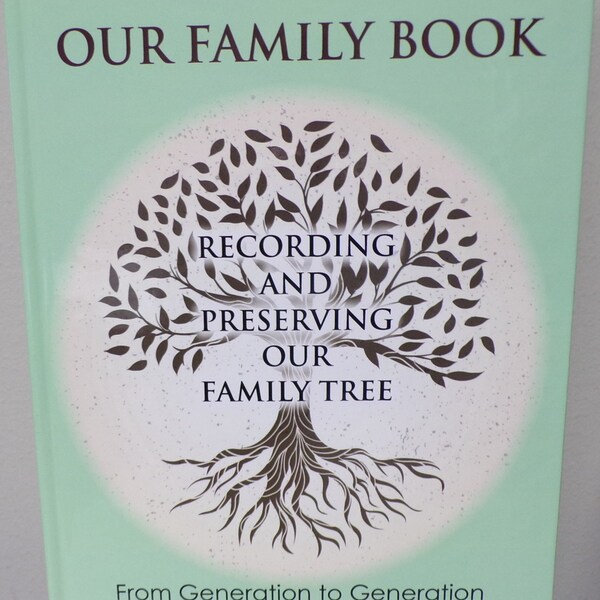 Journals for Family Tree Records - Etsy