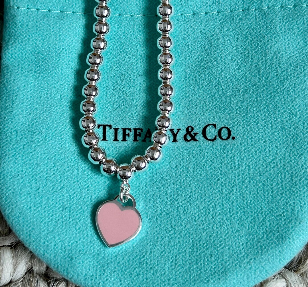 Tiffany Pink Heart Bracelet