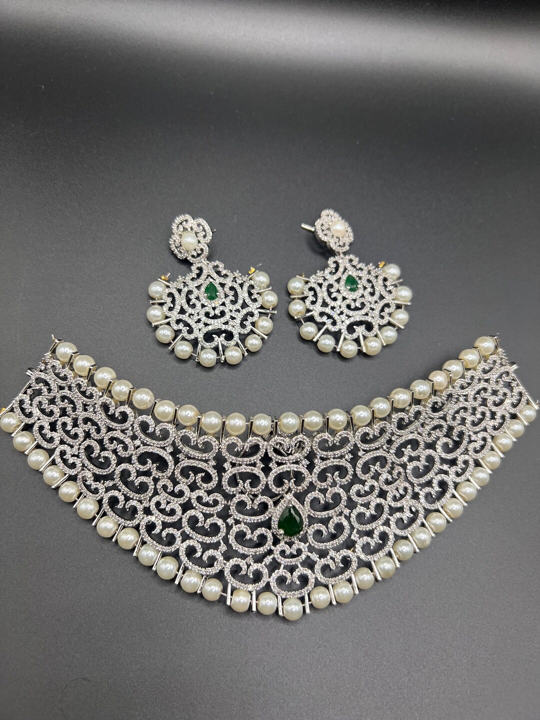 Pearl Diamond Choker,vivaah Collection by Sonaksh,pearl Diamond Choker ...