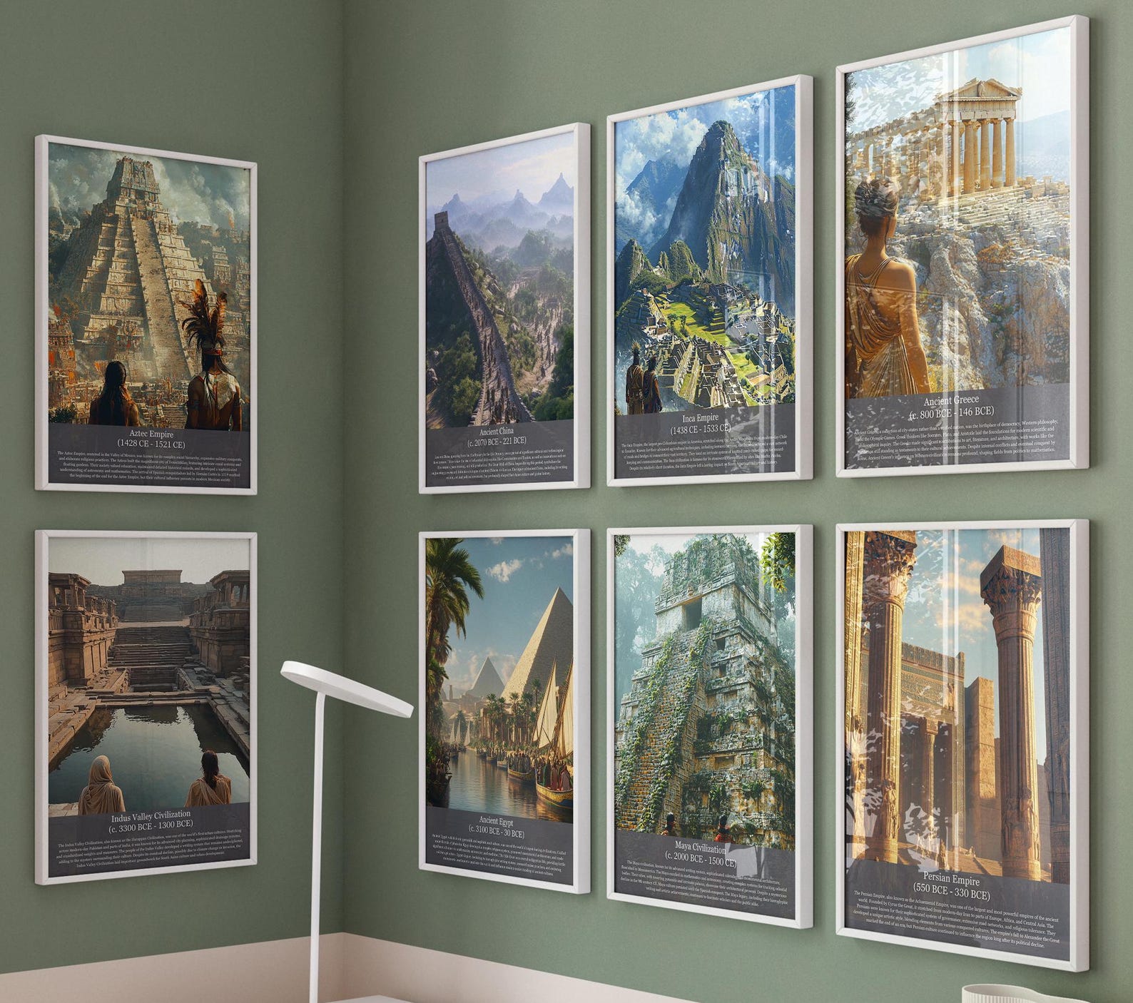 Ancient Civilization Posters, Educational History Classroom Posters ...