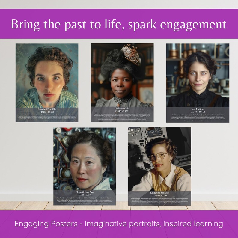 Women in STEM Classroom Posters | Female Scientists | Science Classroom ...