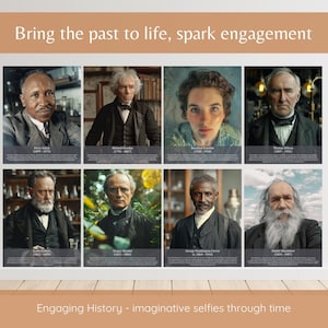 Famous Scientists, Science Classroom Decor Poster Set, Science ...