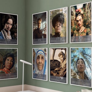 Women's History Month Posters, History Classroom Decor, Women's History ...