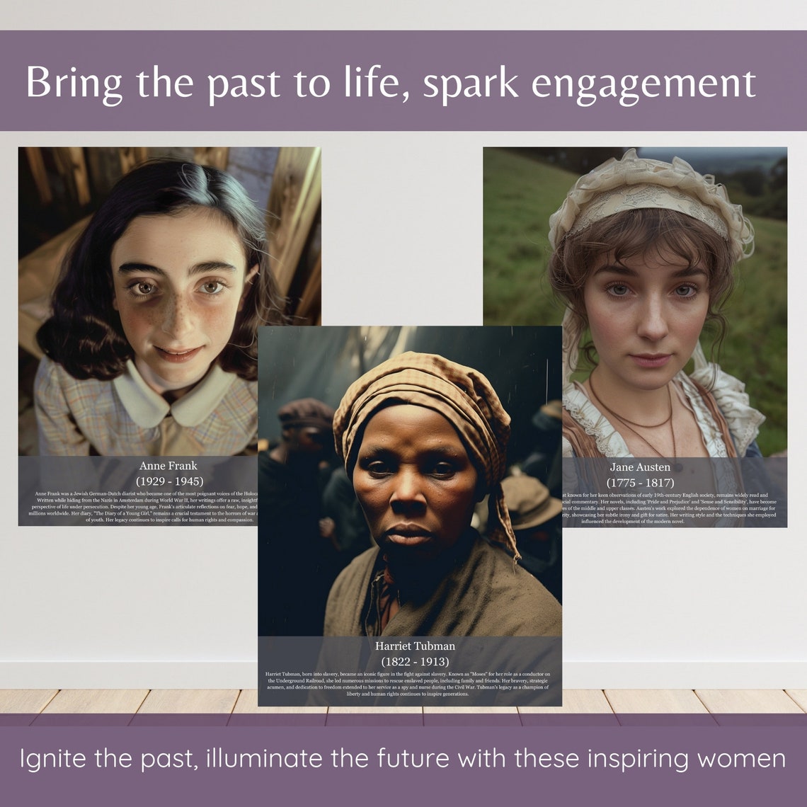 Women's History Month Posters, History Classroom Decor, Women's History ...