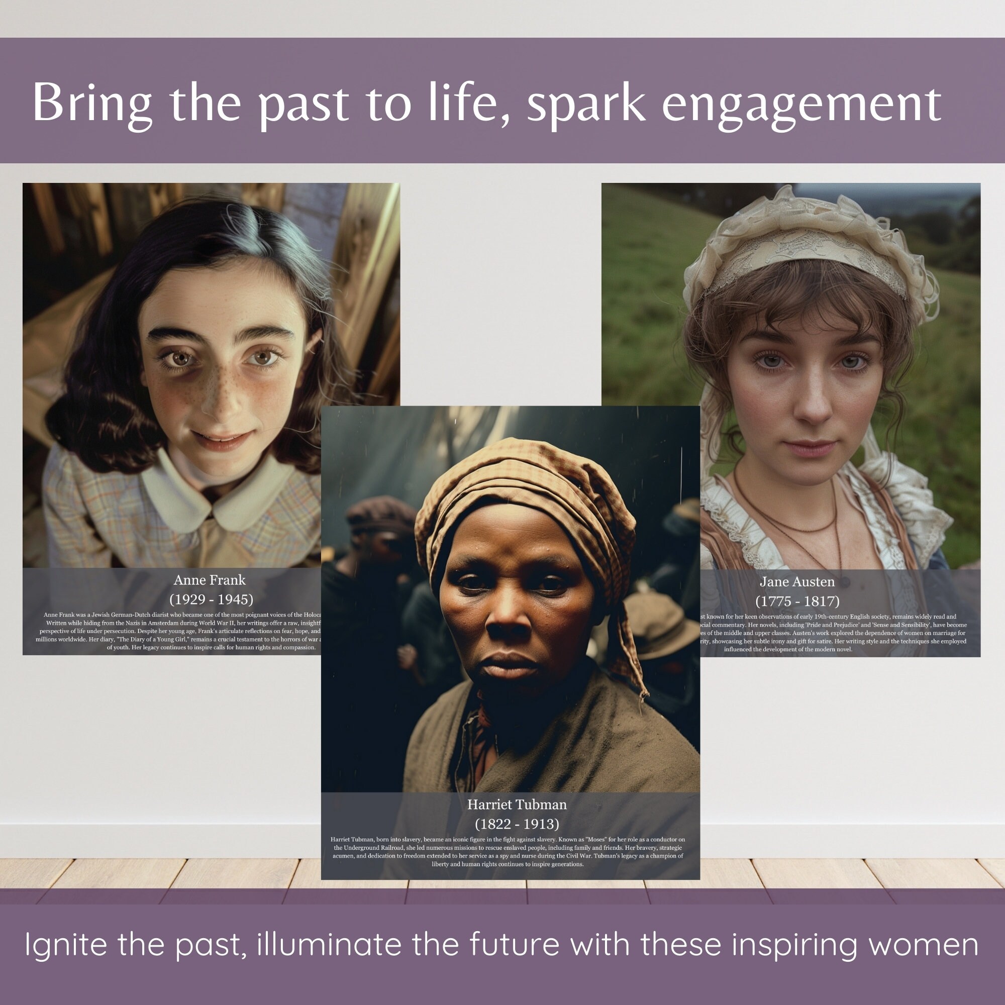 Women's History Month Posters, History Classroom Decor, Women's History ...