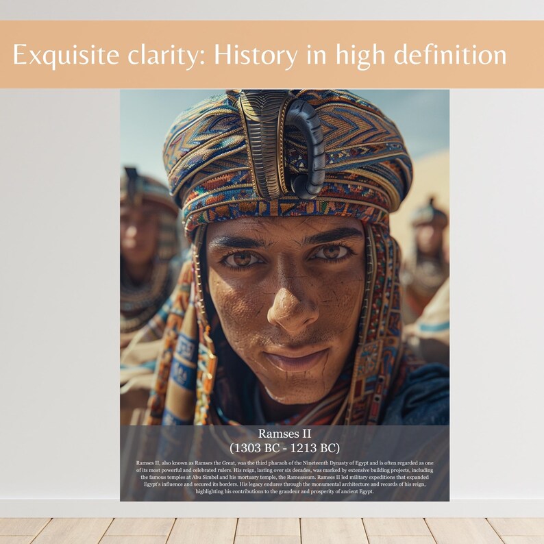 Famous Rulers, World History Classroom Decor Poster Set, Educational ...