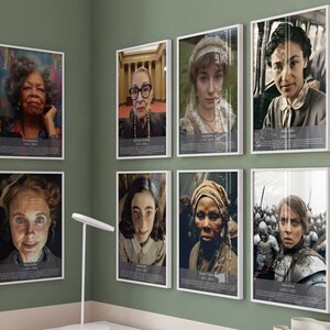 Women's History Month Posters, History Classroom Decor, Women's History ...