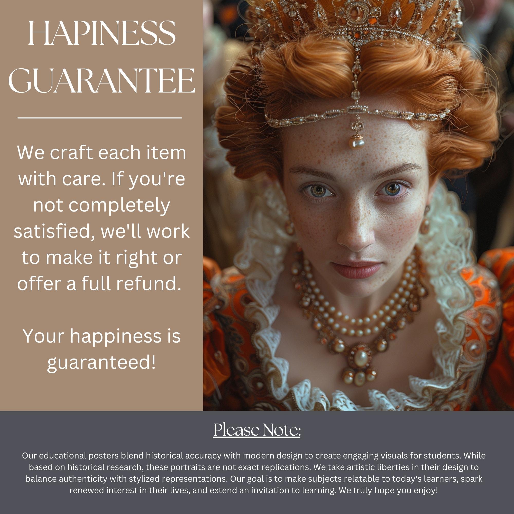 Famous Rulers, World History Classroom Decor Poster Set, Educational ...