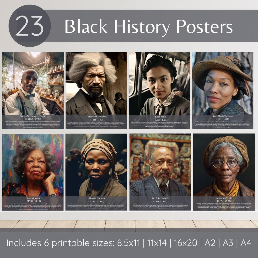 23 Black History Posters, Black History Month Posters, Juneteenth ...