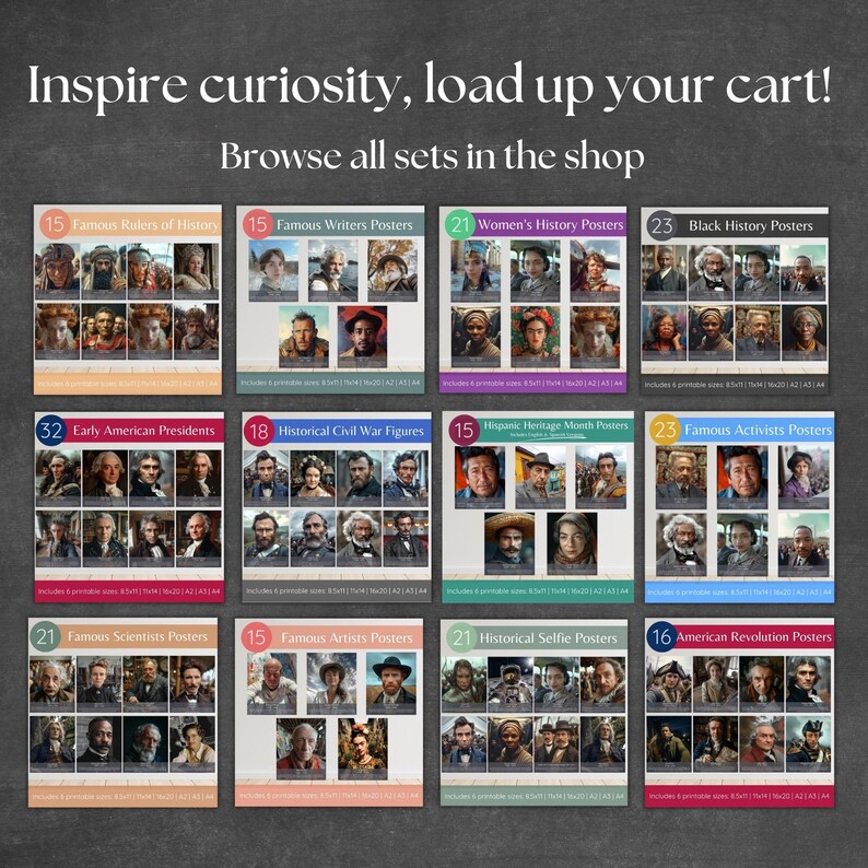 Unique Classroom History Posters, Social Studies Classroom Decorations ...